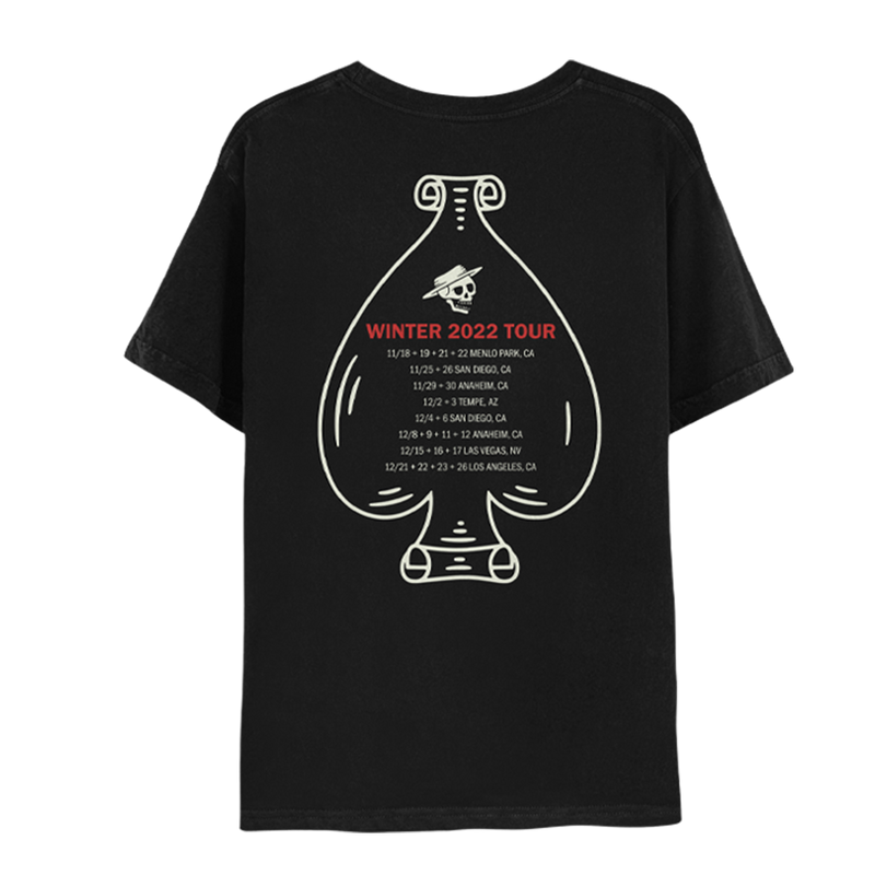 Circle Skelly Tour T-Shirt - Social Distortion Official Store