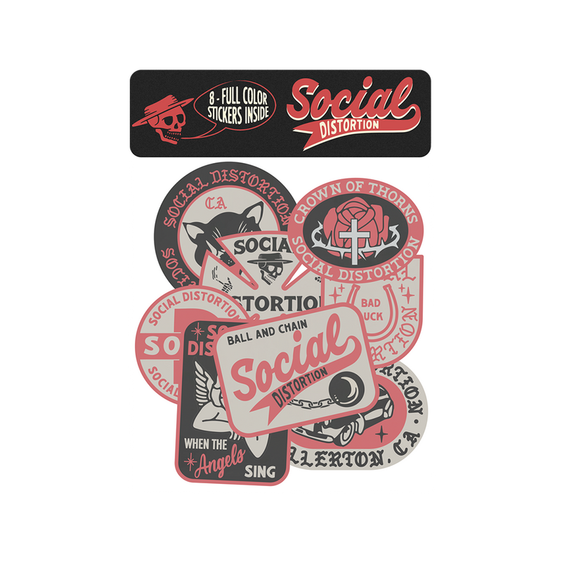 Sticker Pack – Social Distortion Official Store