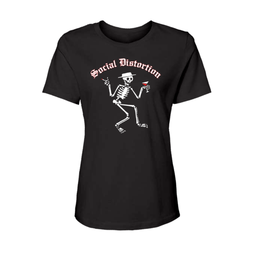 Skelly Women's Tee - Social Distortion Official Store
